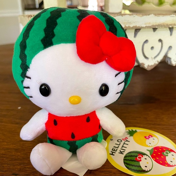 Sanrio | Toys | Nwt Hello Kitty Watermelon Tanaka Farms | Poshmark